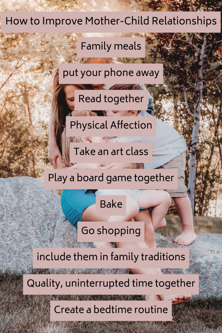 11 Ways to Build a Stronger Mother-Child Bond - That Grateful Mom