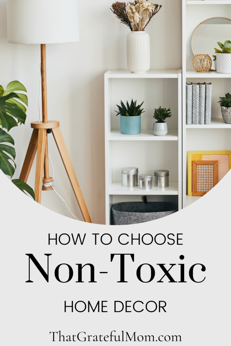 How to Choose Non Toxic Home Decor for a Healthier Space