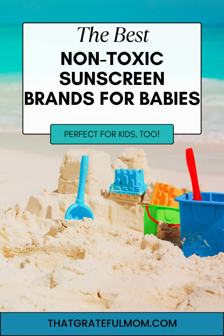 The Best Non-Toxic Sunscreen for Babies in 2025 - That Grateful Mom
